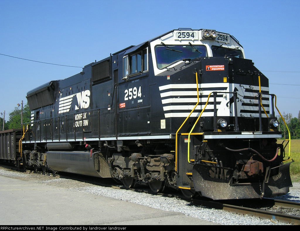 NS 2594 On The NS Local At AK Steel Plant